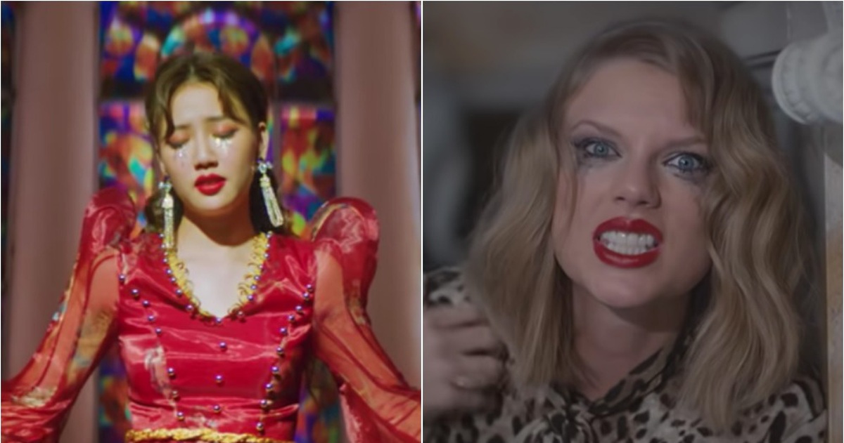 MV của Amee bị tố giống MV Taylor Swift: Bởi vì đều hâm mộ chị ấy ...