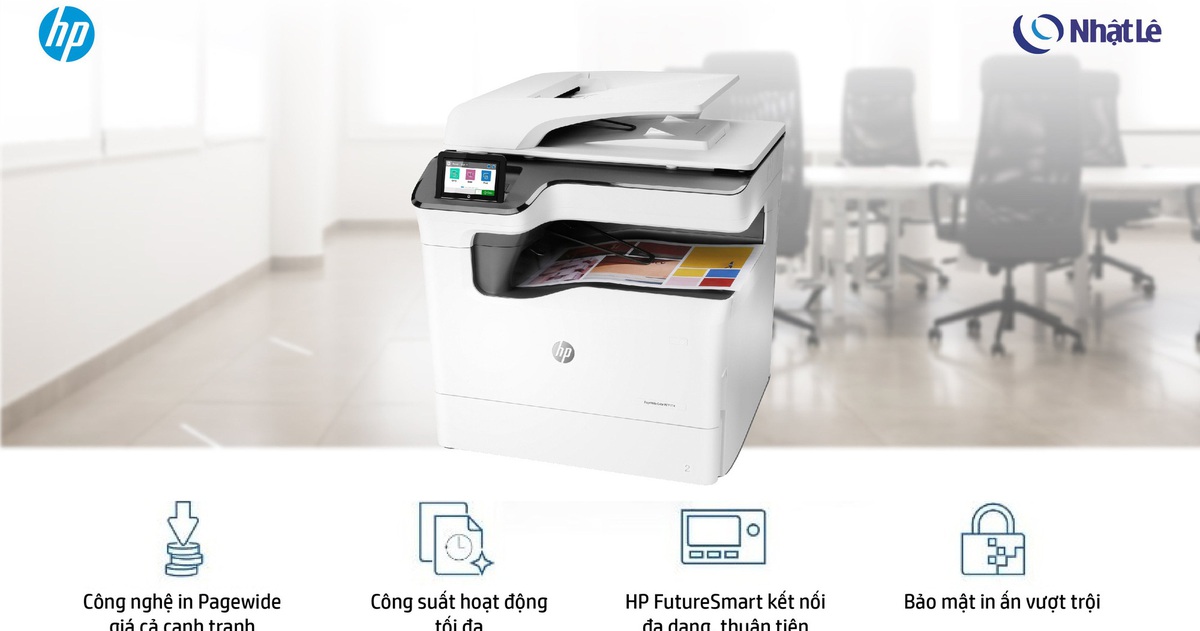 HP Pagewide MFP P77440dn - Máy in đa chức năng lý tưởng cho doanh ...