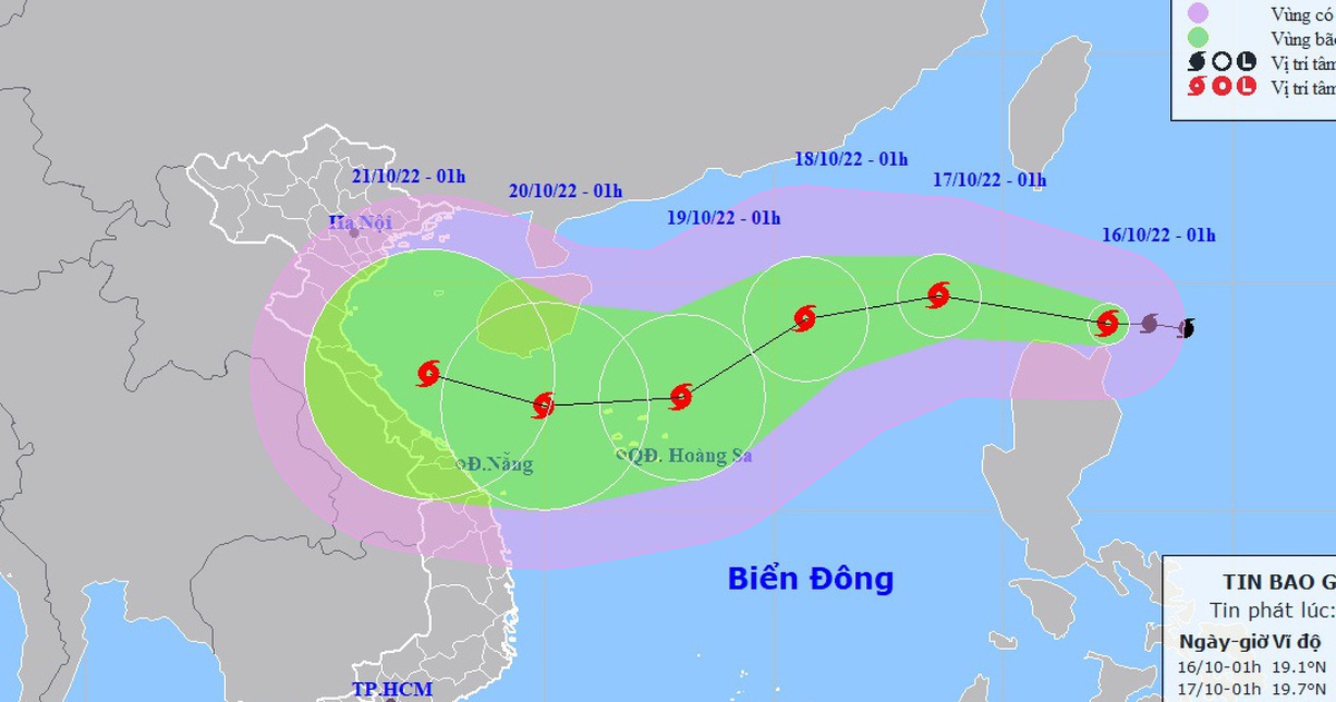Bão Nesat tăng cấp, vào Biển Đông trong 24 giờ tới - Tuổi Trẻ Online