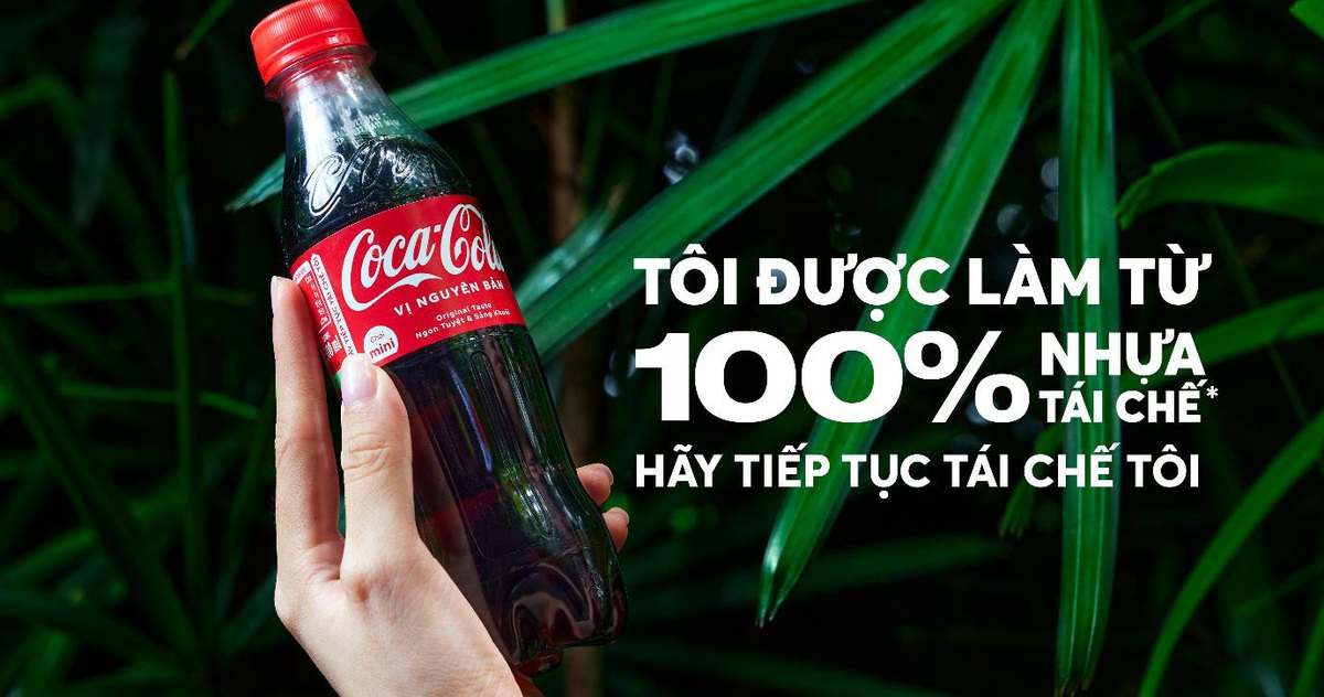 Coca-Cola Việt Nam ra mắt chai làm từ nhựa tái chế - Tuổi Trẻ Online