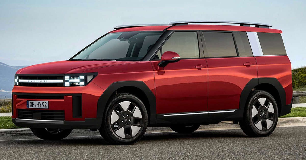 Hyundai Santa Fe đời mới thêm ảnh phác họa: nội, ngoại thất rõ rệt ...