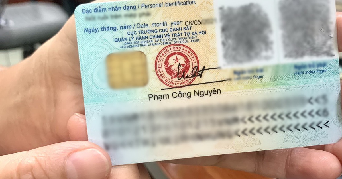 Nơi cấp CCCD ghi như thế nào: Cục trưởng hay cục? - Tuổi Trẻ Online