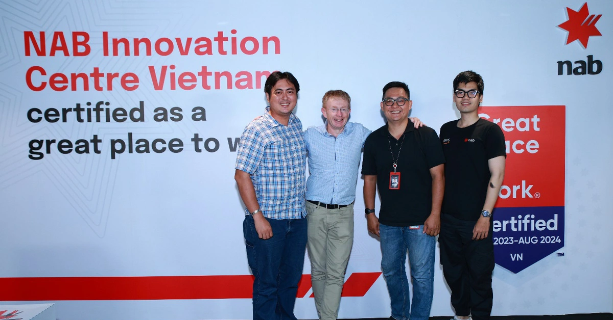 NAB Innovation Centre Vietnam đạt danh hiệu Nơi làm việc tốt nhất và Doanh nghiệp tăng trưởng ...