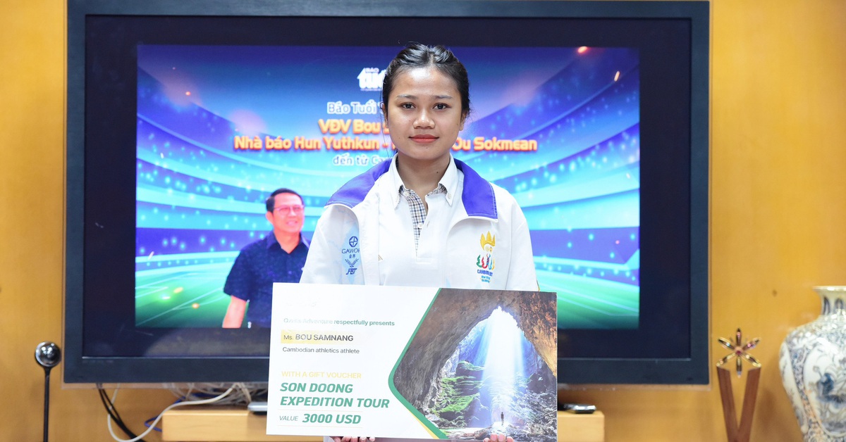 Bou Samnang háo hức với chuyến đi Sơn Đoòng trị giá 3.000 USD - Tuổi Trẻ Online