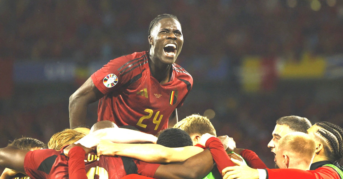 Tuyển Bỉ đánh bại Romania 2-0 tại Euro 2024 - Tuổi Trẻ Online