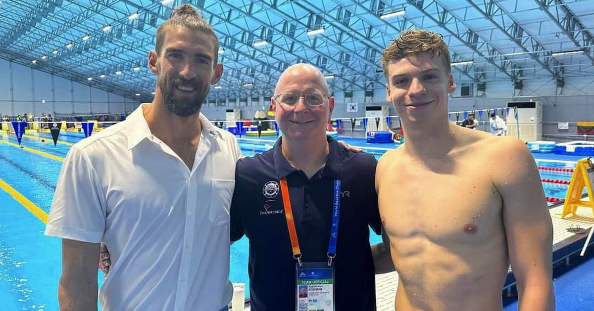 Tiết lộ email khiến Leon Marchand được thầy của Michael Phelps huấn ...