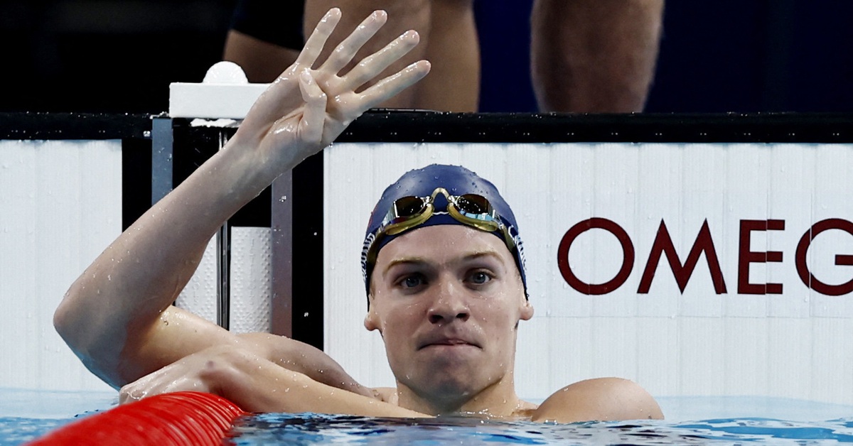 Leon Marchand giành huy chương vàng thứ 4 tại Olympic 2024 - Tuổi Trẻ ...
