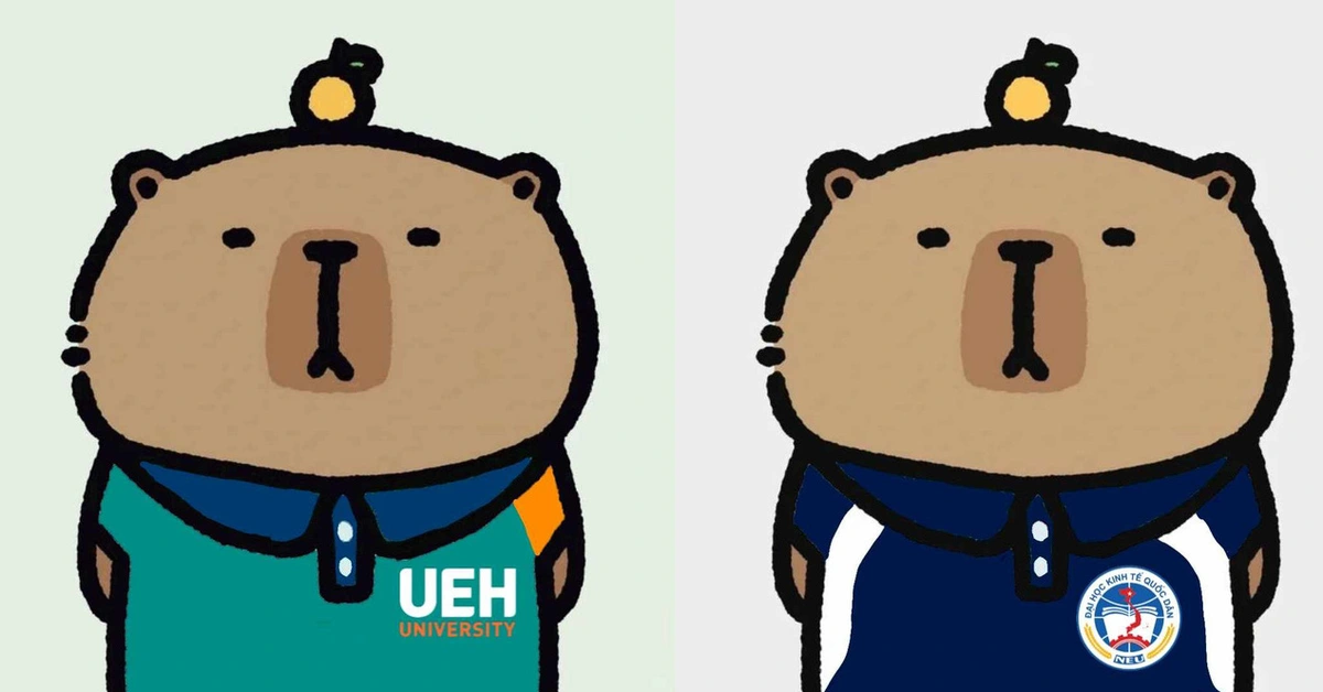 Vẽ tặng tranh Capybara mặc đồng phục đại học, bất ngờ nhận đặt hàng ...