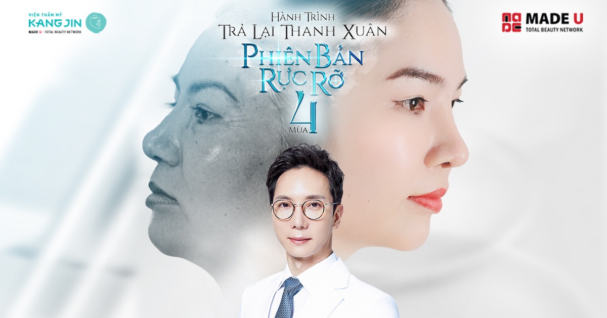Viện thẩm mỹ KangJin tài trợ trẻ hóa trong chương trình Trả lại thanh ...