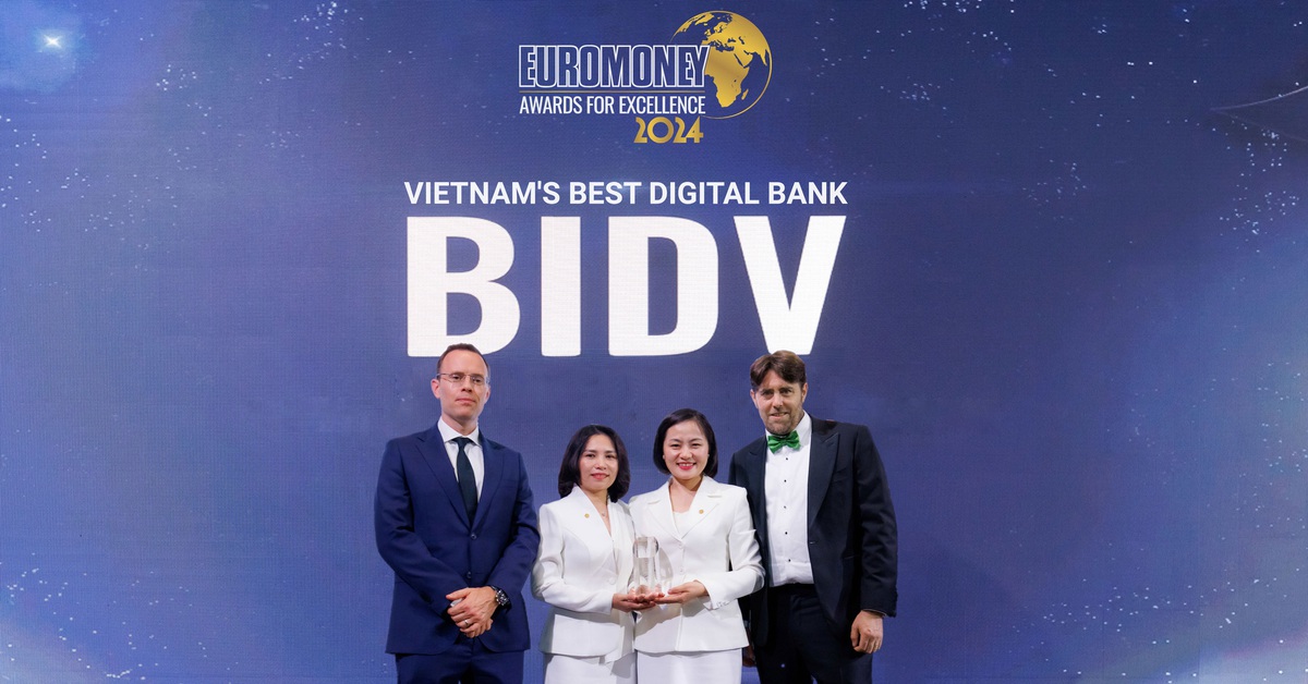 BIDV tiếp tục nhận giải thưởng ‘Ngân hàng chuyển đổi số tốt nhất Việt ...