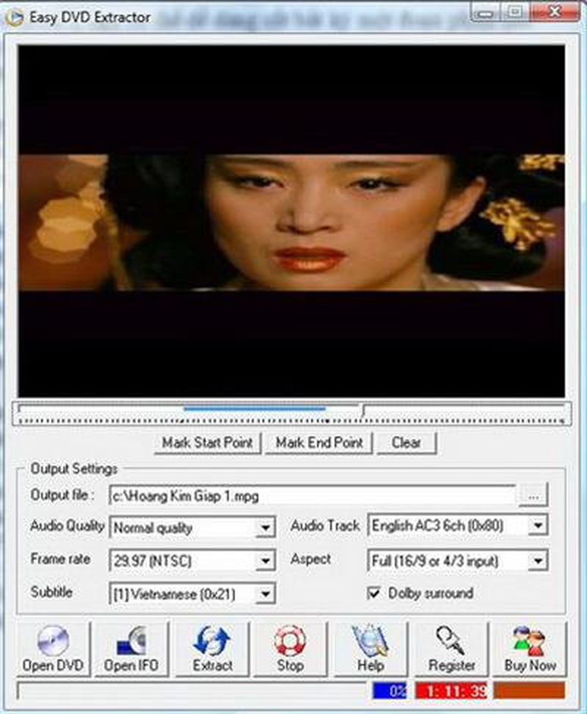 Trích xuất phim từ DVD bằng "Easy DVD Extractor" - Tuổi Trẻ Online