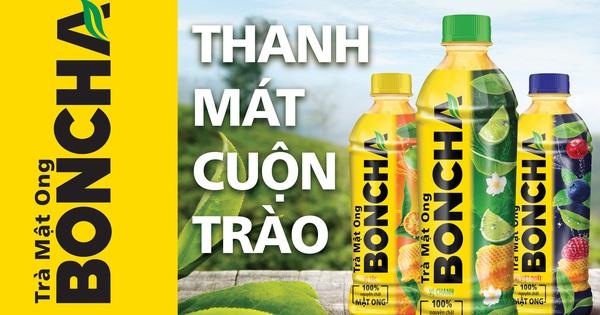 Vui tết thả ga với bộ ba trà mật ong Boncha thanh mát cuộn trào - Tuổi ...
