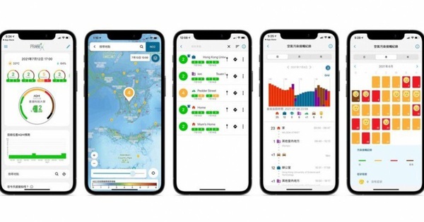 Hong Kong phát triển ứng dụng 'né ô nhiễm' khi đi đường - Tuổi Trẻ Online