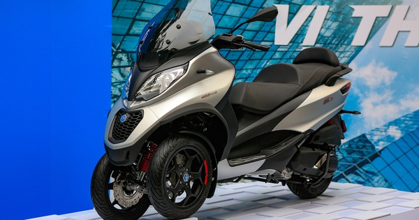 Piaggio MP3 ra mắt Việt Nam: Mô tô 3 bánh, 400 phân khối, giá 330 triệu ...