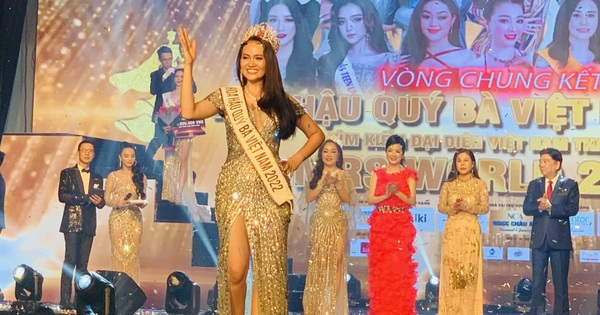Nguyễn Thị Bích Hạnh đoạt danh hiệu Hoa hậu Quý bà Việt Nam 2022 - Tuổi ...