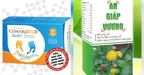 Cục An toàn thực phẩm: Cumar Gold Kare và An Giáp Vương quảng cáo sai ...