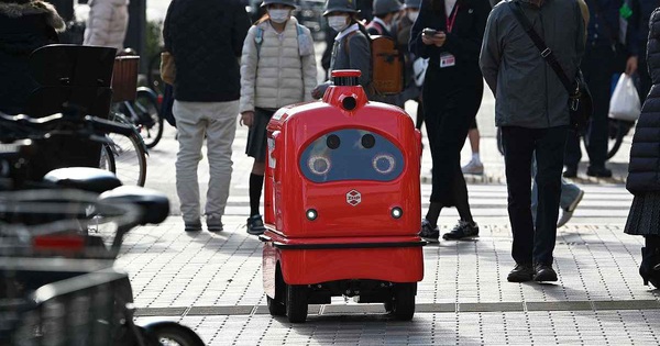Nhật Bản dự kiến sử dụng robot giao hàng - Tuổi Trẻ Online