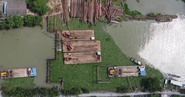 Tiền Giang, Bến Tre đóng cống ngăn mặn, trữ ngọt - Tuổi Trẻ Online