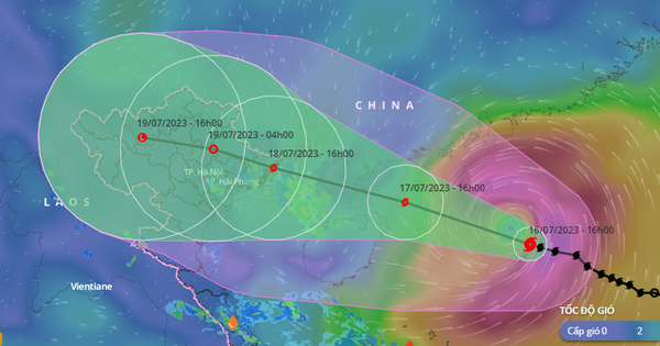 Chiều nay, bão số 1 lên cấp 10-11, giật cấp 14, sẽ còn mạnh thêm - Tuổi ...