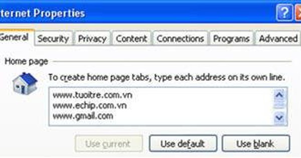 Một số thủ thuật trong Internet Explorer 7 - Tuổi Trẻ Online